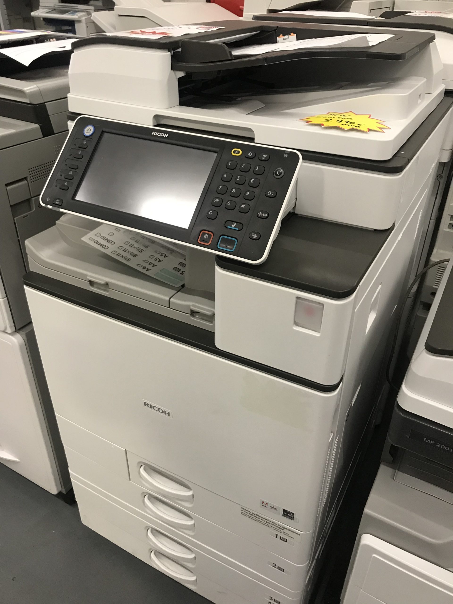 Photocopieuse Ricoh Aficio MPC3002 Couleur Multifonction - Occasion