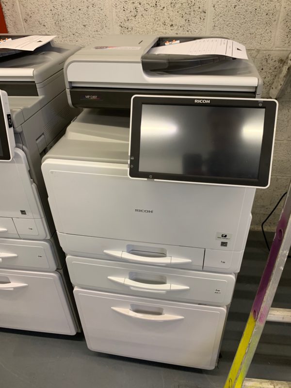 Multifonction Ricoh MPC307SPF avec 2. Bac - Occasion
