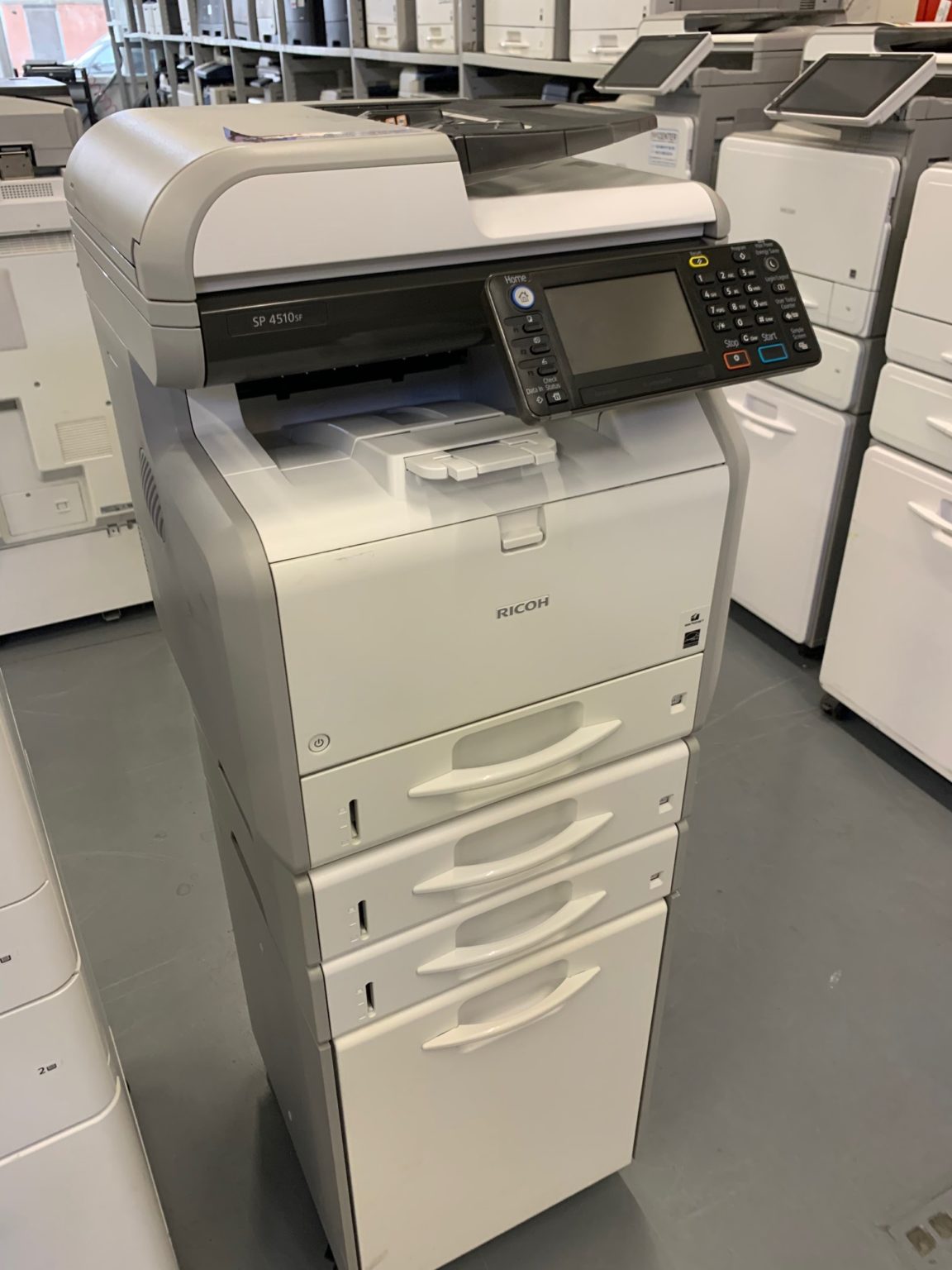 Ricoh SP4510 Multifonction Monocrome avec 3 Bac de papier - Occasion ...