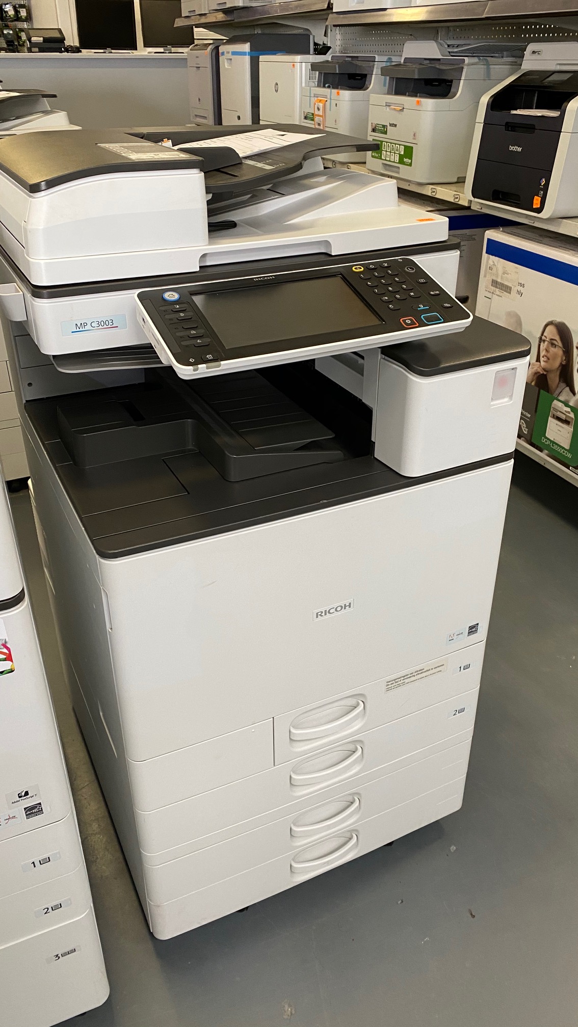 Photocopieuse Ricoh Aficio MPC3503 Multifonction Couleur Occasion ...