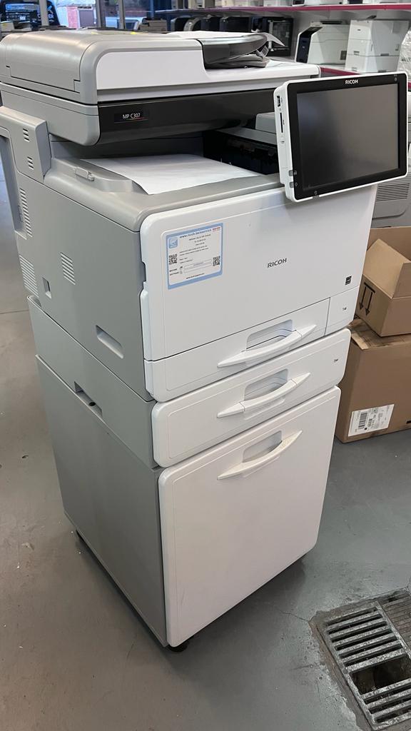 Multifonction Ricoh MPC307SPF avec 2. Bac + Meuble - NEW