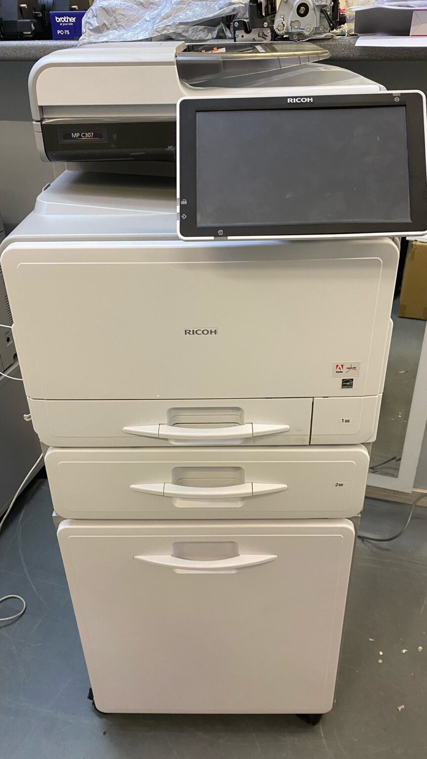 Xerox Color C60 Digital Copieur + Finisseur (Fierry Intégré) - Occasion ...