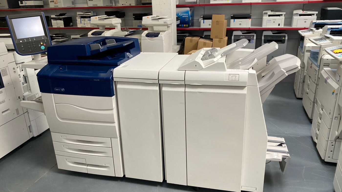 Xerox Color C60 Digital Copieur + Finisseur (Fierry Intégré) - Occasion ...